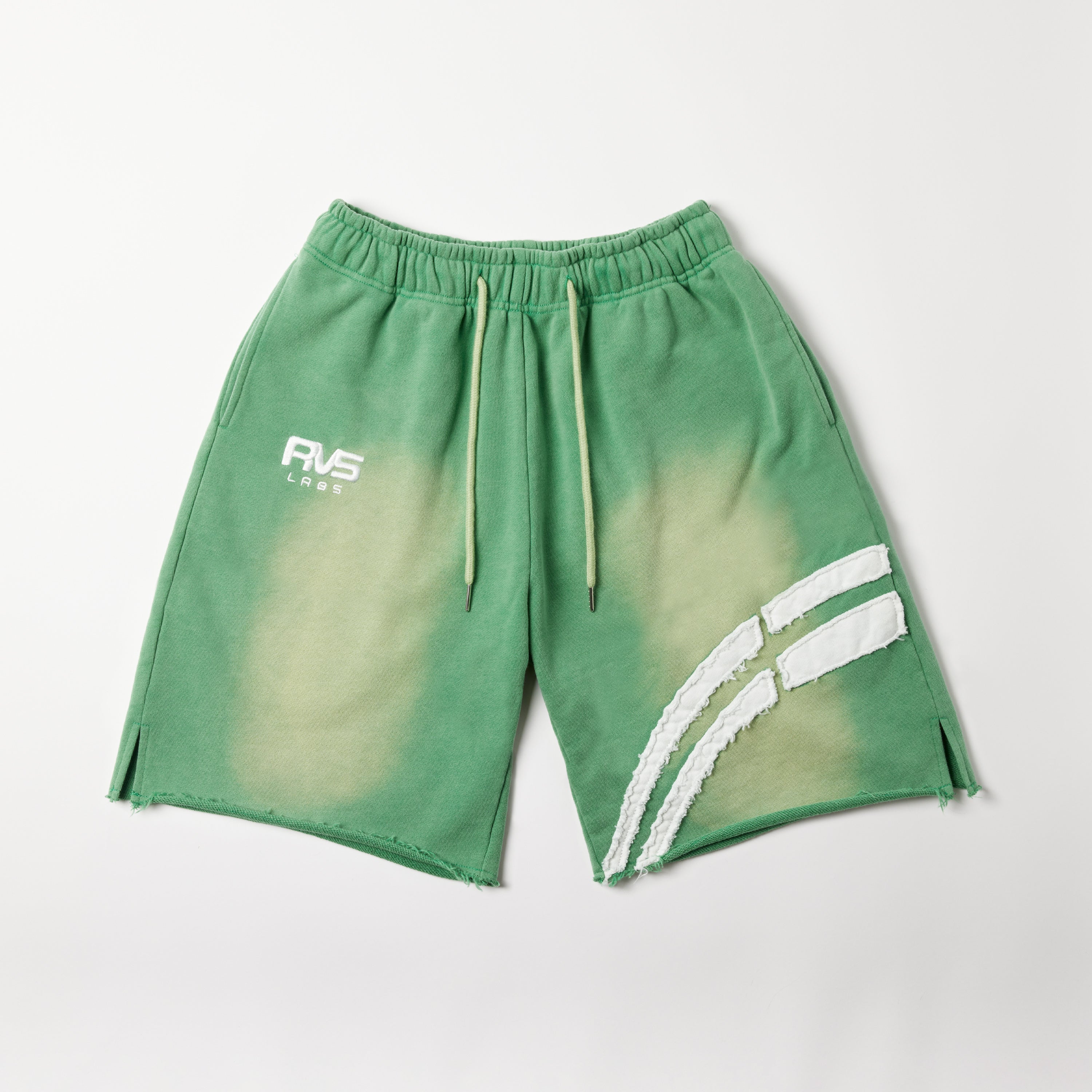 Green Washed "Lotus" Shorts – RVS LABS